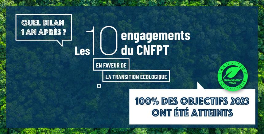 Les 10 engagements du CNFPT pour la transition écologique | INET