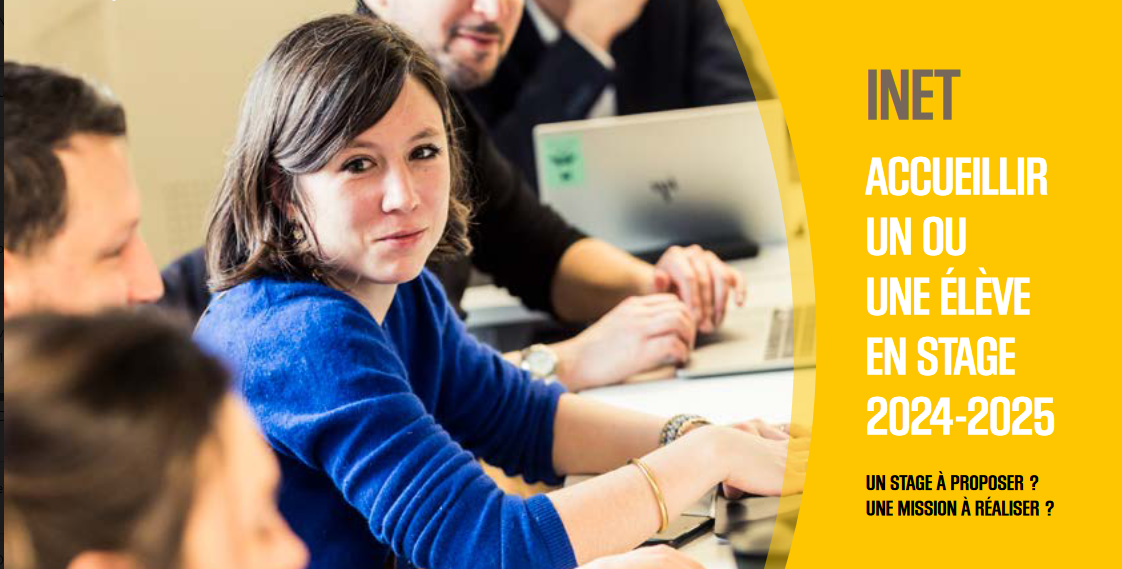 Un élève de l’INET dans votre équipe | INET